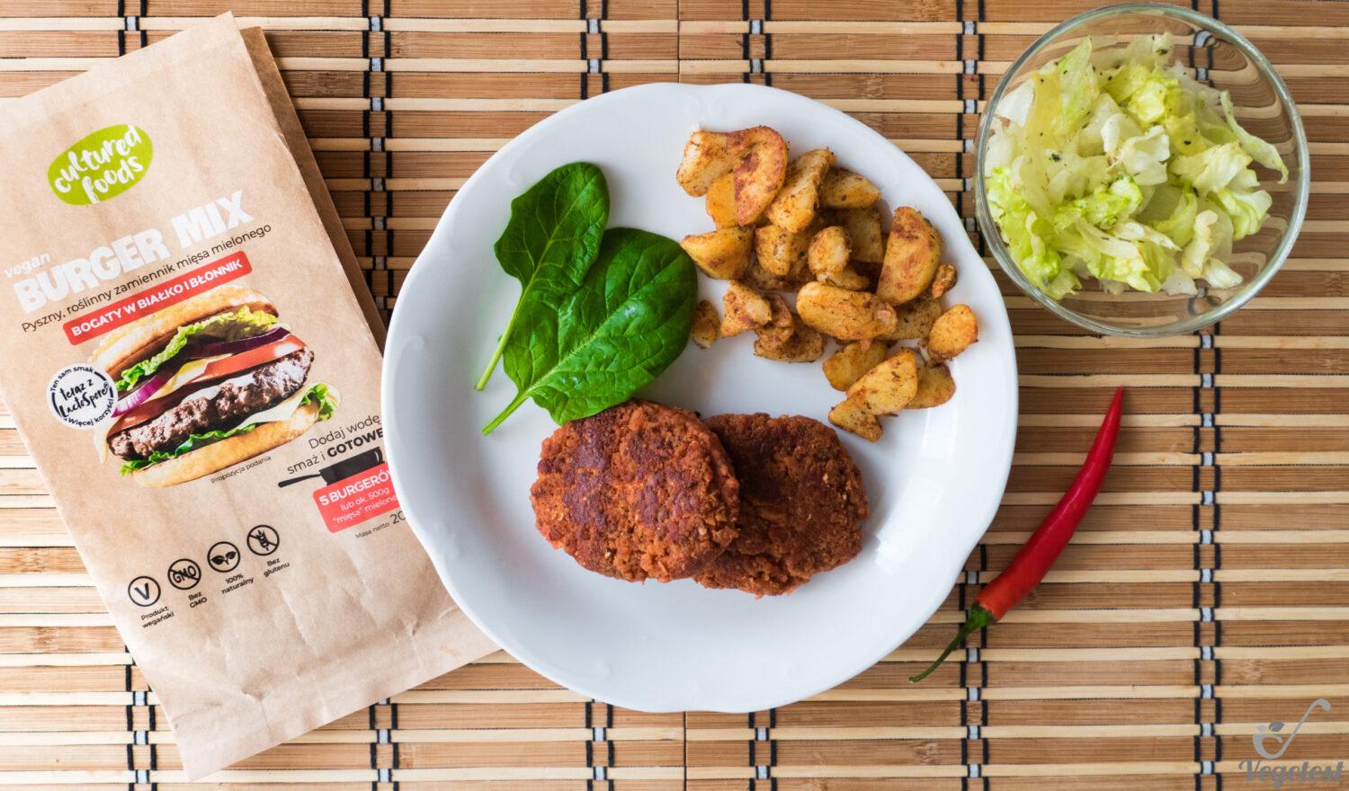 Cultured Foods. Burger Mix | VegeTest.pl
